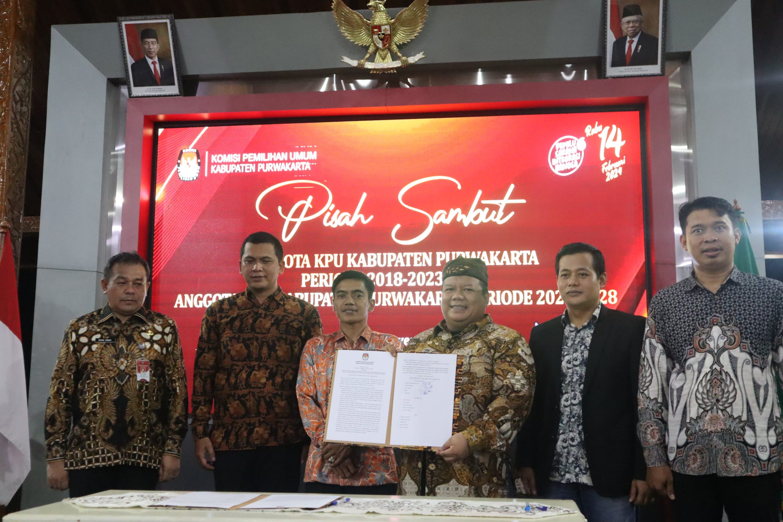 Pisah Sambut Komisioner KPU, Pj Bupati Purwakarta Minta Perkuat Sinergi ...